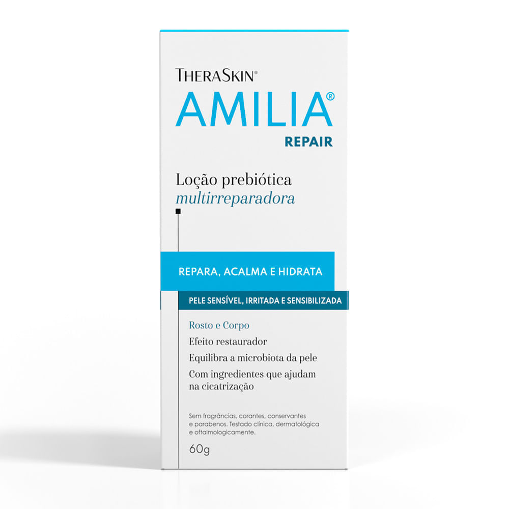 Amilia Repair Loção Prebiótica Corporal 60g - Loja Oficial TheraSkin
